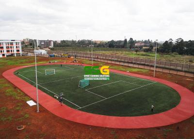 China Sandwich PU System Running Track Construction Project Case In Kenya for sale