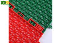 China Interlocking Plastic Sport Floor Tiles 250x250x13mm for Outdoor Basketball Court for sale