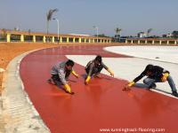 China Synthetic PU Running Track Flooring 13mm EPDM Sports Field Aging Resistance for sale