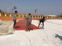 China Prefabricated Synthetic Rubber Running Track Surface 13mm UV Resistant for sale