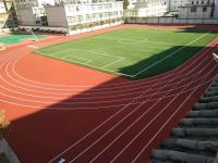 China UV Resistant Running Track Flooring 13mm Full PU Athletic Track for Continental Championship for sale
