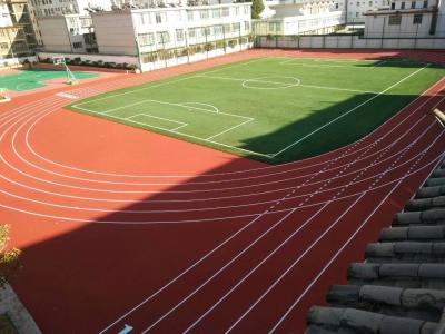China UV Resistant Running Track Flooring 13mm Full PU Athletic Track for Continental Championship for sale