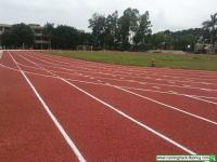 China Prefabricated Synthetic Rubber Track Surface 13mm for Gym Sports Court Athletic Flooring for sale