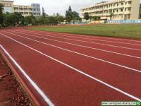China All Weather Outdoor Rubber Flooring 13mm Running Track Material for School Stadium for sale