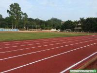 China Full PU Athletic Running Track Flooring 13mm Thickness IAAF Certified Wear Resistant Stadium Track for sale
