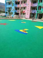 China Non Toxic EPDM Rubber Flooring 8-15mm Thickness Diverse Colors Rubber Garage Mats for sale