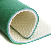 China Eco Friendly Diamond PVC Vinyl Flooring Roll 4.5mm 1.8m for Sport Court for sale