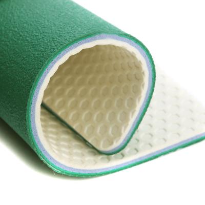 China Eco Friendly Diamond PVC Vinyl Flooring Roll 4.5mm 1.8m for Sport Court for sale