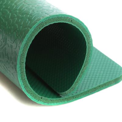 China Outdoor Pebble PVC Vinyl Flooring Roll 4.5mm 1.8m Width for Sport Court Surface for sale