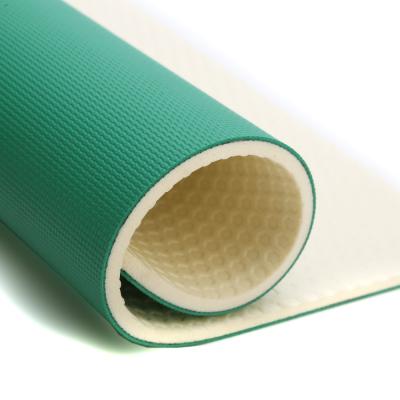 China Environment Friendly PVC Vinyl Gym Flooring 3.5mm 4.5mm Thickness Sport Court Floor Covering for sale