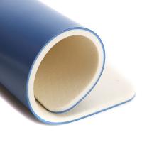 China Non Toxic PVC Vinyl Flooring 3.5mm 4.5mm Textured Glass Fiber Stabilizing Layer for sale