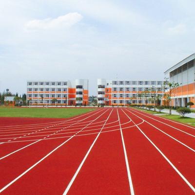 China Recyclable Rubber Running Track Material / All Weather Track Surface for sale