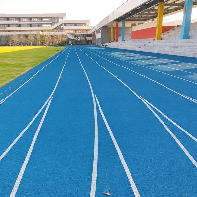 China Eco Friendly EPDM Rubber Playground Surfacing 13mm Blue Recycled Material for sale