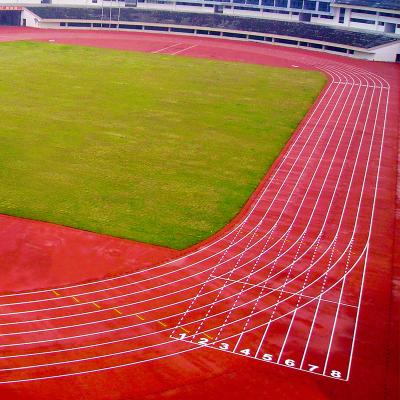 China Red Recycled Rubber Floor Tiles 13mm Sports Rubber Playground Surfaces for sale
