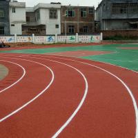 China Durable Indoor Running Track Flooring / EPDM Playground Rubber Surfacing for sale