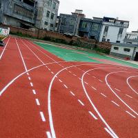 China Durable Indoor Running Track Flooring / EPDM Playground Rubber Surfacing for sale