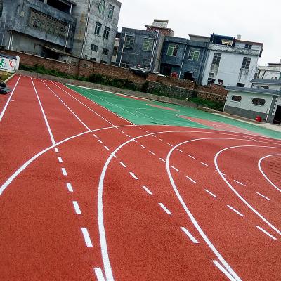 China Durable Indoor Running Track Flooring / EPDM Playground Rubber Surfacing for sale