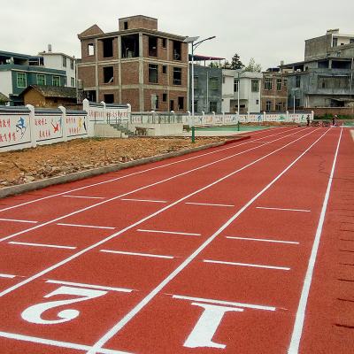 China OEM Synthetic Athletic Running Track 13mm Thickness Acid Resistance PU EPDM for sale