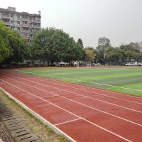 China OEM Synthetic Athletic Running Track 13mm Thickness Acid Resistance PU EPDM for sale