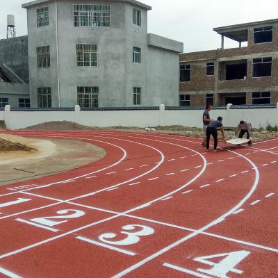 China Good Color Fastness Rubber Athletic Track 13mm 100% Recycled Rubber Granules for sale