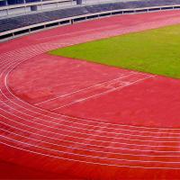 China Good Color Fastness Rubber Athletic Track 13mm 100% Recycled Rubber Granules for sale