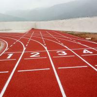China IAAF Certified Rubber Athletic Track 13mm for School Professional Stadium Outdoor Sports Flooring for sale