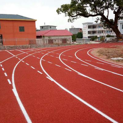 China IAAF Certified Rubber Athletic Track 13mm for School Professional Stadium Outdoor Sports Flooring for sale