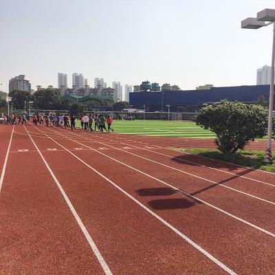 China EPDM Basketball Court Rubber Flooring 13mm IAAF Standard Outdoor Playground Flooring for sale