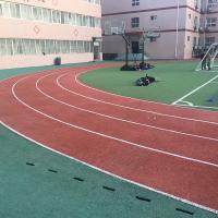 China Corrosion Resistant Synthetic Rubber Flooring 13mm for Sports Court Playground for sale