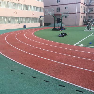 China Corrosion Resistant Synthetic Rubber Flooring 13mm for Sports Court Playground for sale