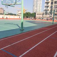 China Anti Slip Rubber Running Track 13mm Thickness Indoor Outdoor Sports Flooring Durable EPDM Surface for sale
