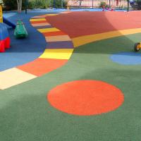 China EPDM Granules 100% Rubber Playground Mats for sale