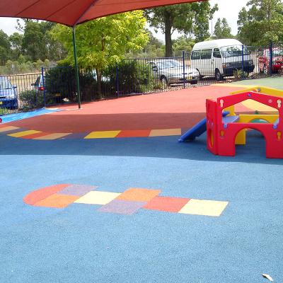 China Colored Kindergartens EPDM Rubber Flooring for sale