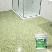 China Monolithic Seamless Epoxy Quartz Sand Floor Coating , Colored Epoxy Quartz Sand Floor Paint for sale