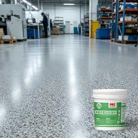 China Factory Pre-Mixed Epoxy Color Sand Floor Paint 86 MPa Compressive Strength Industrial Epoxy Coating for sale