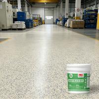 China Hygienic Seamless Epoxy Colored Quartz Floor Coating Anti Slip R10 R11 for sale