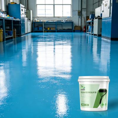 China Hot Tire Resistant Water Based Garage Floor Paint 65°C 3.4 MPa Wear Resistant for sale
