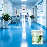 China Low VOC Anti Bacterial Water Based Polyurethane Concrete Floor Paint 99.9% Antimicrobial for sale