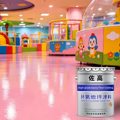 China High Solids Industrial Epoxy Floor Paint , Acid Resistant Epoxy Paint for sale