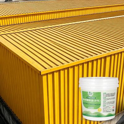 China Aliphatic Anti Corrosive Water Based Metallic Acrylic Paint Rust Resistant for sale