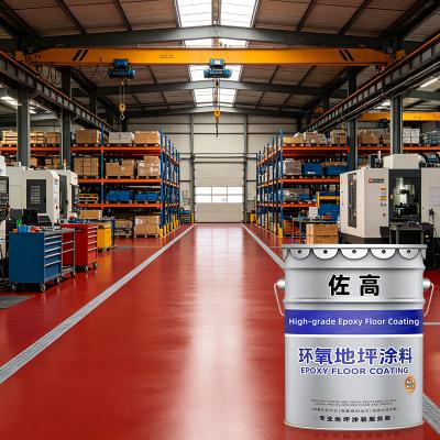 China Heavy-Duty Slip Resistant Epoxy Colored Sand Floor Paint for sale