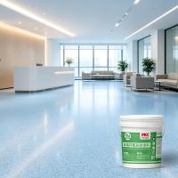 China UV Resistant Low VOC Anti Slip Architectural Epoxy Colored Quartz Floor Coating for sale