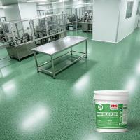China Low VOC Anti Slip Chemical Resistant Epoxy Colored Sand Floor Paint for High-Traffic Areas for sale