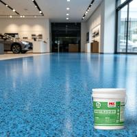 China R12 Slip Resistant Thermal Shock Resistant Low VOC Epoxy Colored Sand Floor Paint for sale