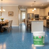 China R12 Slip Resistant Thermal Shock Resistant Low VOC Epoxy Colored Sand Floor Paint for sale