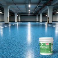 China R12 Slip Resistant Thermal Shock Resistant Low VOC Epoxy Colored Sand Floor Paint for sale