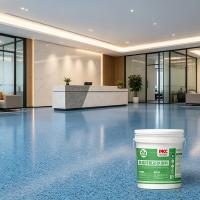 China R12 Slip Resistant Thermal Shock Resistant Low VOC Epoxy Colored Sand Floor Paint for sale