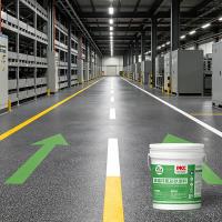 China Oil-Tolerant Industrial Epoxy Colored Sand Floor Coating for sale