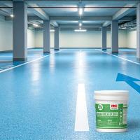 China Breathable Epoxy Color Sand Floor Paint for sale