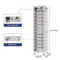 China High Voltage Rack Battery Solar Battery Energy Storage System Container for sale